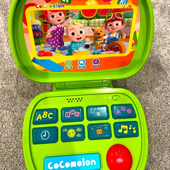 Toys | Cocomelon Sing And Learn Laptop Lights Sounds Kids Toys For Ages ...
